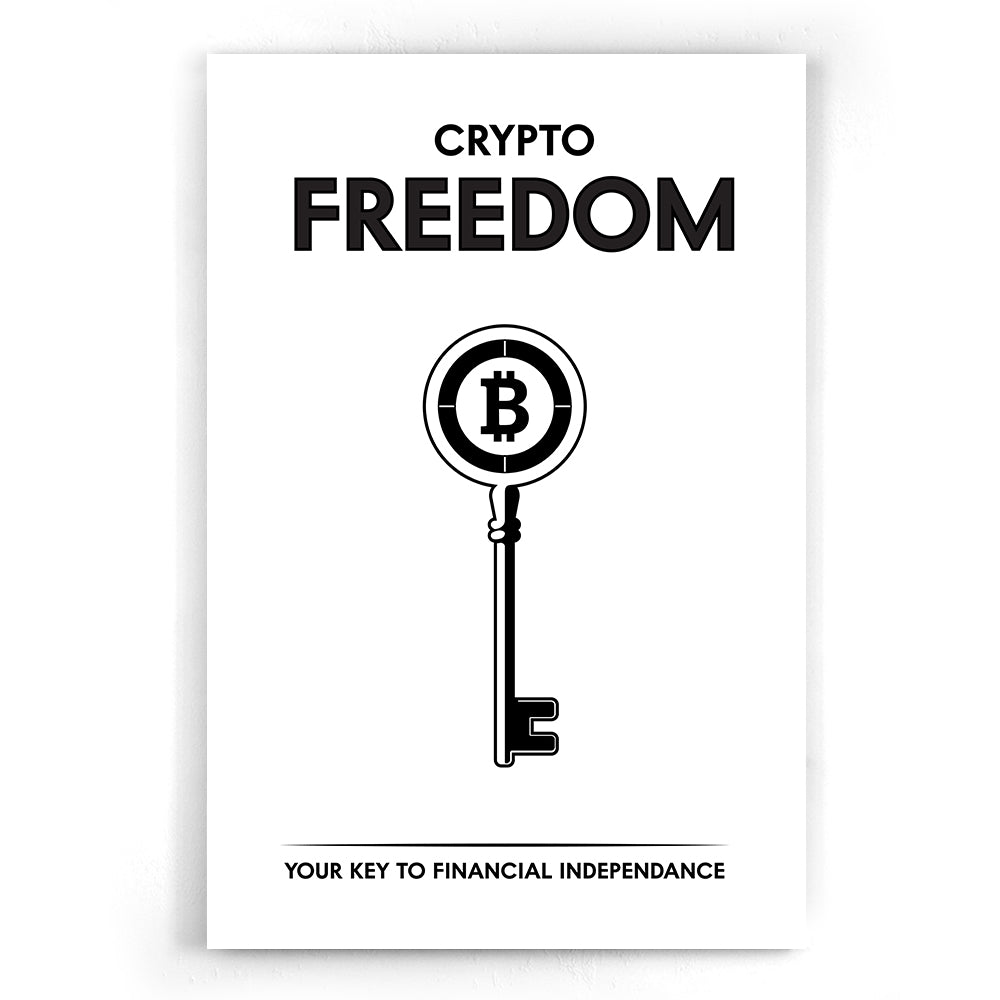 Crypto Freedom | Crypto kunstwerken | Walljar.com