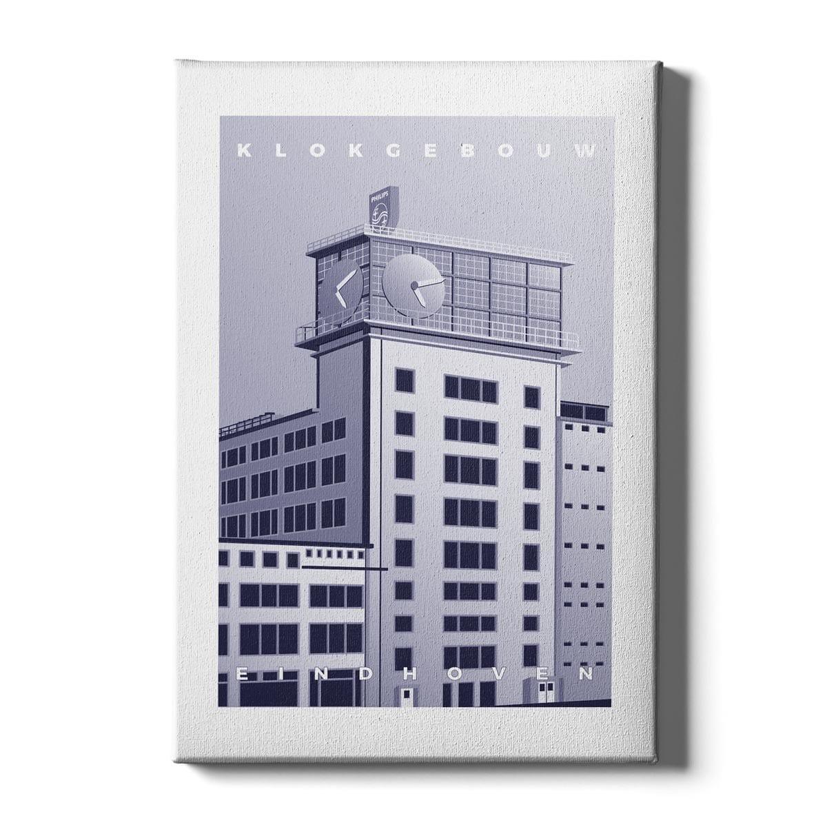 Eindhoven poster van Klokgebouw online bestellen | Walljar.com
