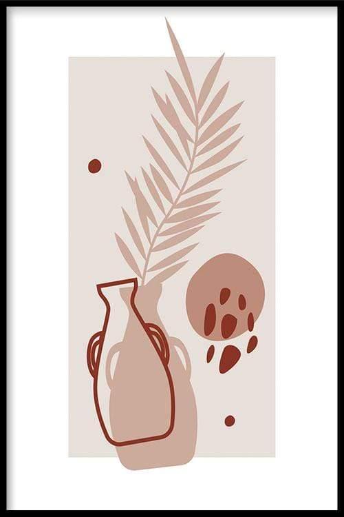 Abstract poster Abstract Pot Shadow order online | walljar.com