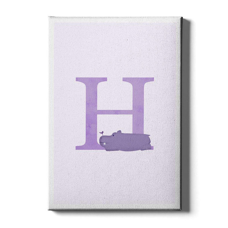 Order alphabet H poster | walljar.com
