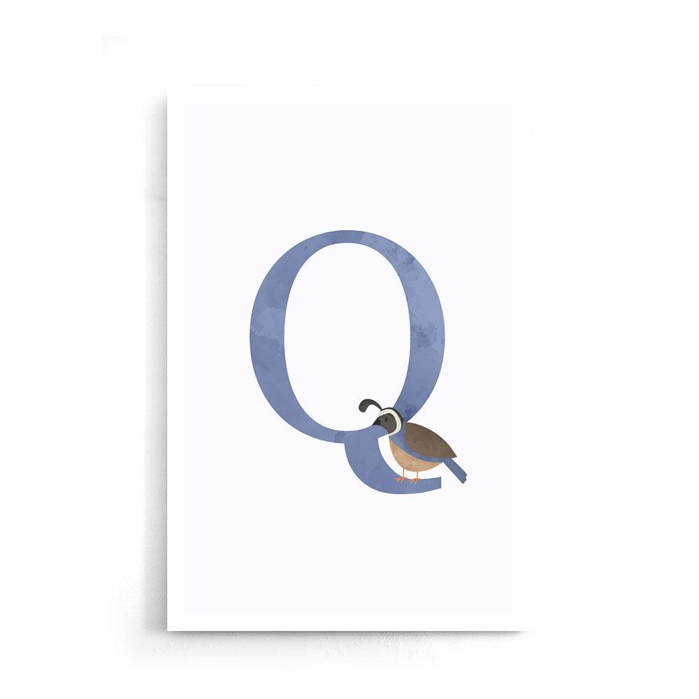 Order Alphabet Q poster | walljar.com