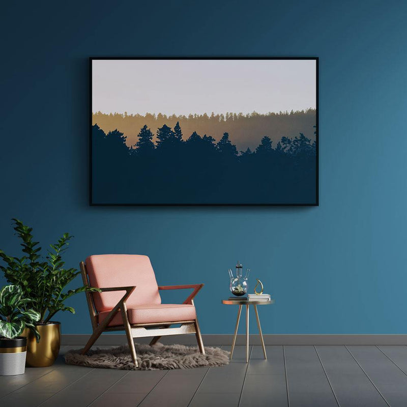 Bos poster van Bos Silhouette online bestellen | Walljar.com