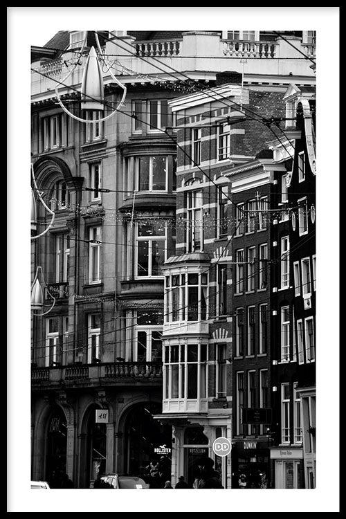 Amsterdam poster Dutch Structure bestellen | Walljar.com
