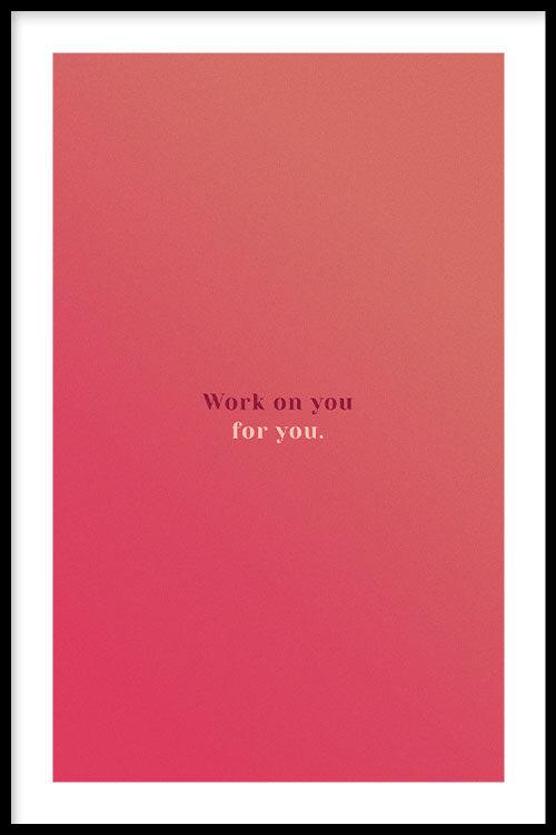 Order Mindfulness poster from For You | walljar.com