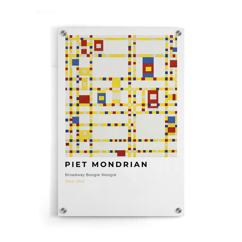 Piet Mondriaan - Broadway Boogie Woogie poster bestellen | Walljar.com