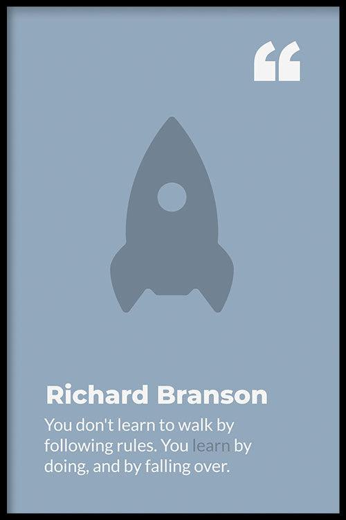 Buy Richard Branson poster | walljar.com