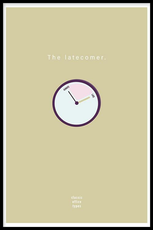 Kantoor wanddecoratie van The Latecomer online bestellen | Walljar.com