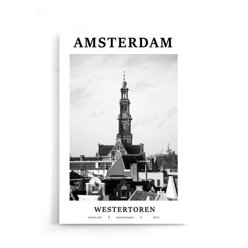 Amsterdam poster Westertoren bestellen | Walljar.com