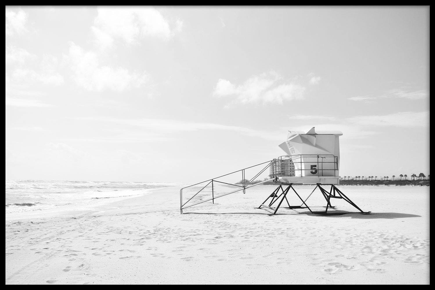 Posters strand van Wit Strand bestellen | Walljar.com